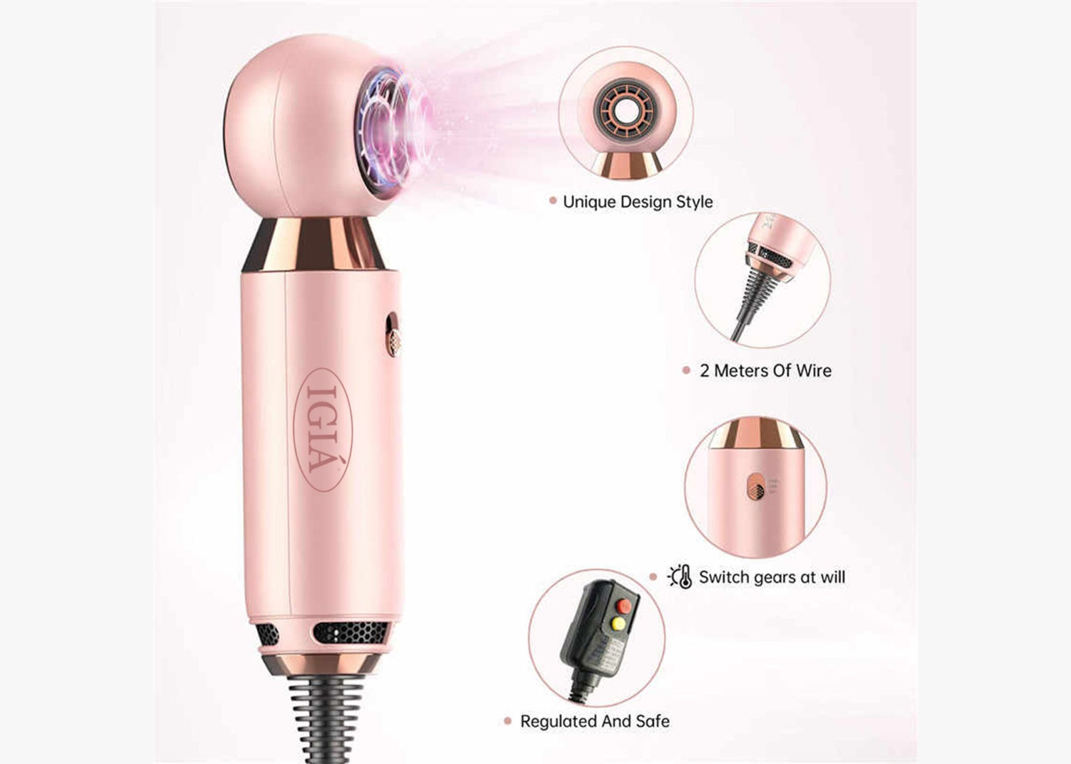 Cyclone Heat Hair Dryer – Avibaba USA